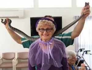 Resident brings colour to everyone’s lives at James Ommaney Retirement ...